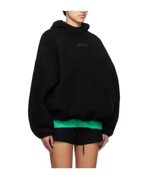 Fear Of God Logo-patch Fleece Hoodie