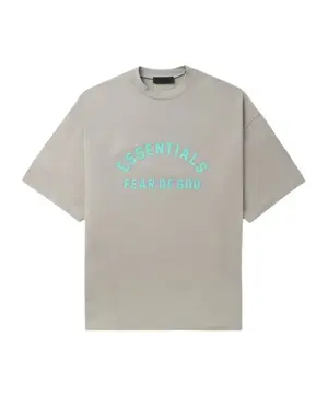 Fear Of God Logo-print Cotton T-shirt - Gray