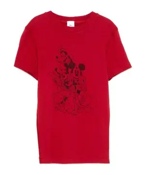 RE/DONE X Disney Graphic-print T-shirt - Red