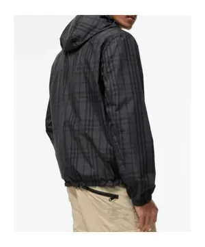 Burberry Reversible Check Hooded Jacket