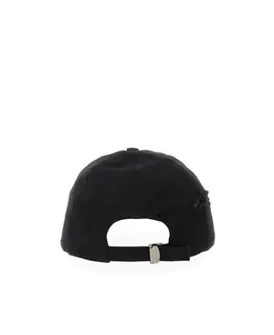 Dolce & Gabbana Dolce Gabbana Logo-plaque Distressed Baseball Cap