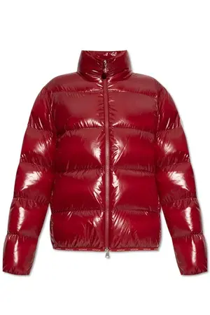 Moncler Abbadia Zip-up Puffer Jacket - Red