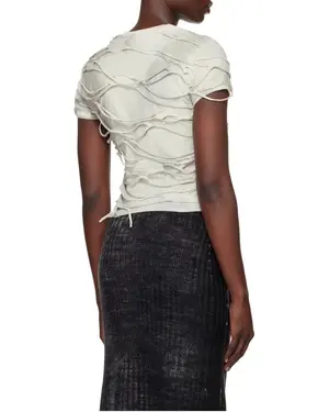 DIESEL® Distressed Cotton T-shirt