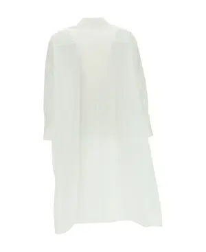 JIL SANDER Long-sleeved A-line Shirt Dress With Logo Detail