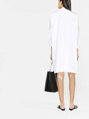JIL SANDER Long-sleeved A-line Shirt Dress