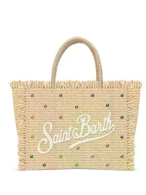 Mc2 Saint Barth Woven Totes