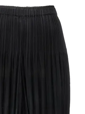 PLEATS PLEASE BY ISSEY MIYAKE Pleated Elastic Waist Pants