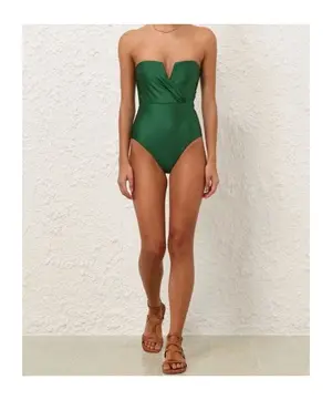 Zimmermann One Piece Swimsuit With Detachable Straps
