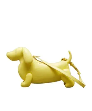 Thom Browne Pebble Grain Hector Tote Bag - Yellow