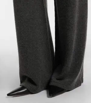 THE ROW Cashmere Wide-leg Pants