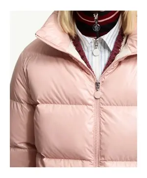 Moncler Abbadia Logo Patch Zip-up Jacket