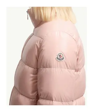 Moncler Abbadia Quilted Zip-up Down Jacket - Pink