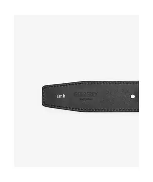 Burberry Check-pattern Buckle Belt