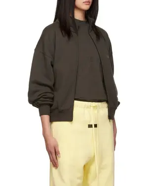 Fear Of God Zip-up Casual Jacket With Logo Detail