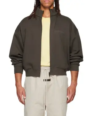 Fear Of God Zip-up Casual Jacket With Logo Detail