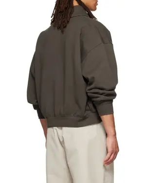 Fear Of God Zip-up Casual Jacket With Logo Detail