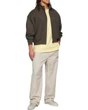 Fear Of God Zip-up Casual Jacket With Logo Detail