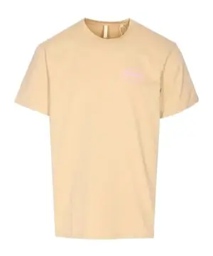SUNFLOWER Logo Short-sleeved T-shirt - Nude