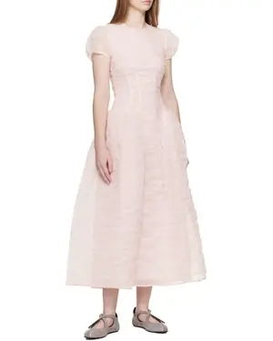 Cecilie Bahnsen Round-neck Dress