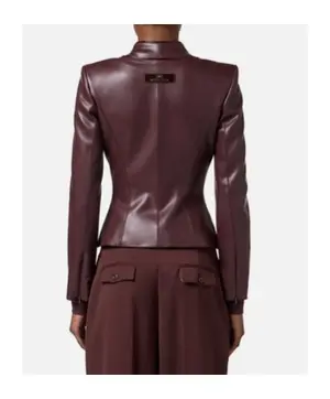 Elisabetta Franchi Hook-detail Jacket