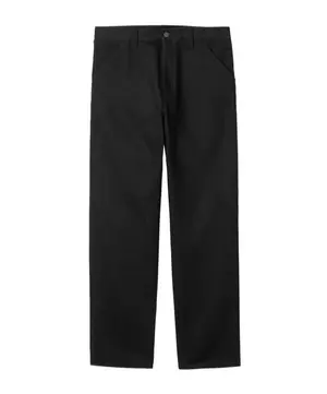 Carhartt Work In Progress Single Knee Straight Fit Jeans - Black
