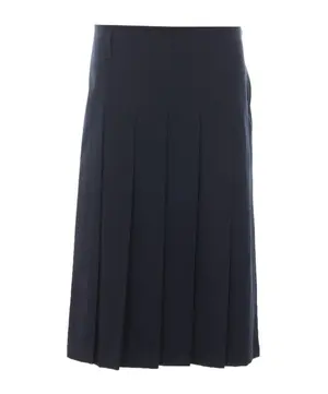 A.p.c. Pleated Midi Skirt - Black
