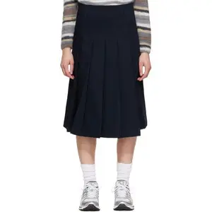 A.p.c. Pleated Midi Skirt
