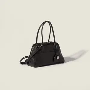 Miu Miu Vivant Nappa Leather Top Handle Bag