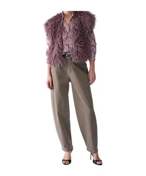 Liu Jo Balloon Pants With Micro Rhinestones