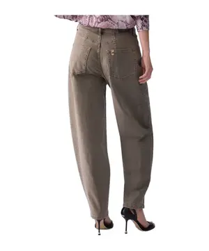 Liu Jo Balloon Pants With Micro Rhinestones