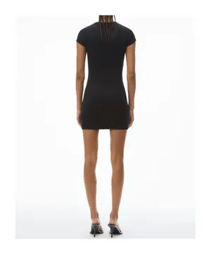 Alexander Wang Rhinestone Embellished Mini Dress