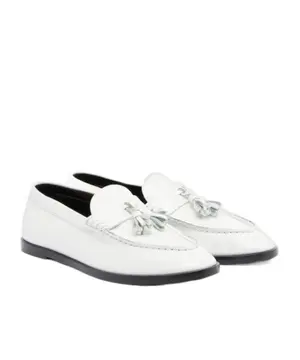THE ROW Leather Tassel Loafers