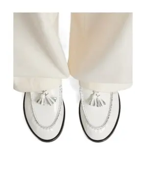 THE ROW Leather Tassel Loafers