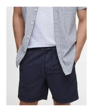 Barbour Seersucker Drawstring Shorts