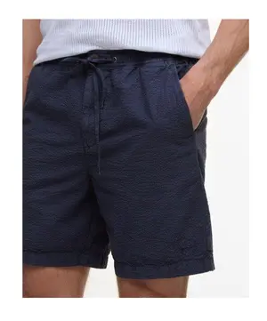 Barbour Seersucker Drawstring Shorts