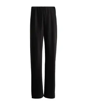 Vince Elastic Waist Casual Pants - Black