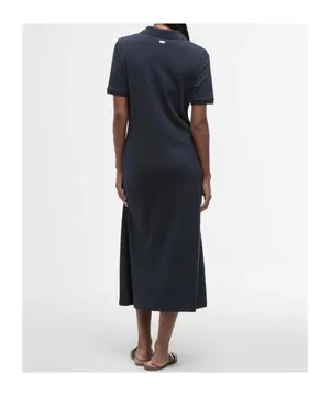 Barbour Celeste Polo Midi Dress - Navy Blue