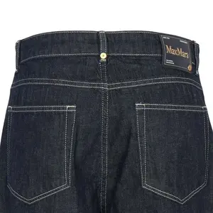 Max Mara Poggio Turn-up Hem Jeans - Black