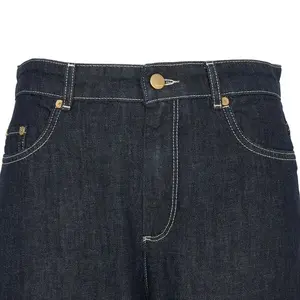Max Mara Poggio Turn-up Hem Jeans - Black
