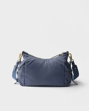 Prada Large Re-nylon And Leather Bag