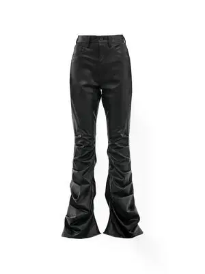 Junya Watanabe Ruffled Flared Trousers