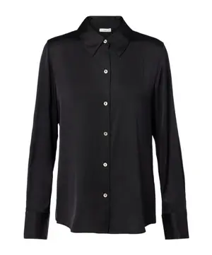 Vince Silk-blend Satin Shirt