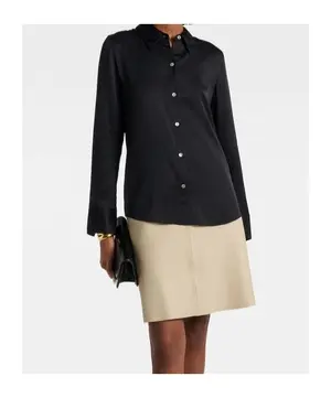 Vince Silk-blend Satin Shirt