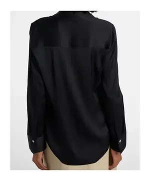 Vince Silk-blend Satin Shirt