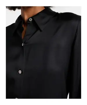 Vince Silk-blend Satin Shirt