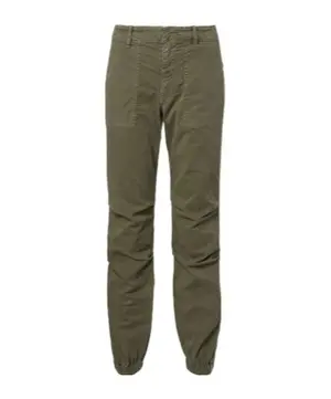 NILI LOTAN Utility Cotton Tapered Pants - Green