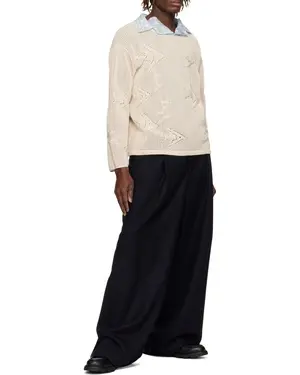 BODE Patterned Knit Top