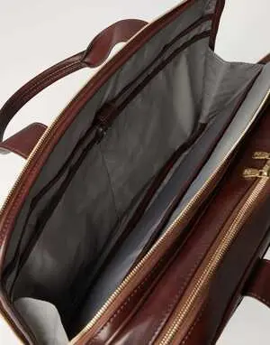 Brunello Cucinelli Double-zip Laptop Bag