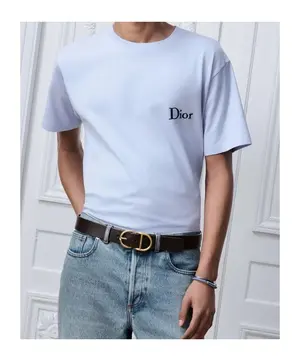 Dior T-shirt With Embroidery, Relaxed Fit