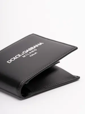 Dolce & Gabbana Dolce Gabbana Logo Printed Bi-fold Wallet